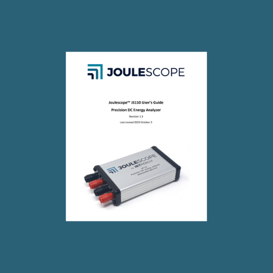 Joulescope – Nohau Solutions